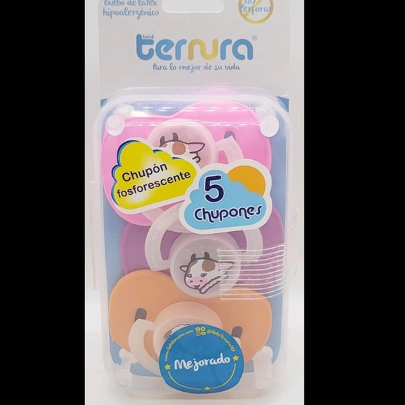 Ternura | Other | 5 Ternura Chupones De Miel 5 Honey Drop Pacifiers For ...